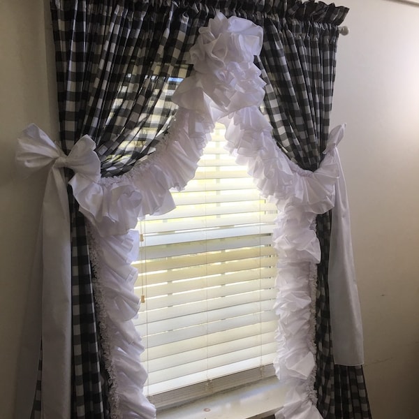 Priscilla Curtains - Etsy