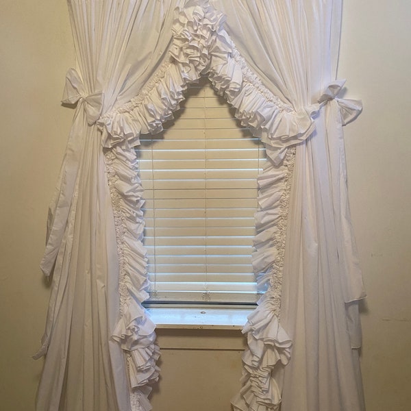Priscilla Curtains - Etsy