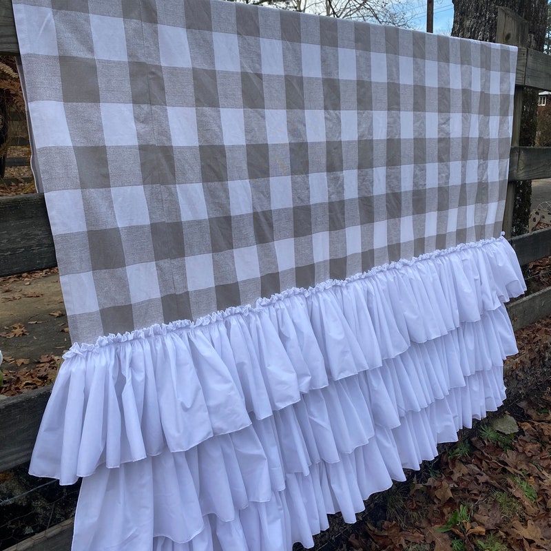Buffalo Check Curtains - Etsy