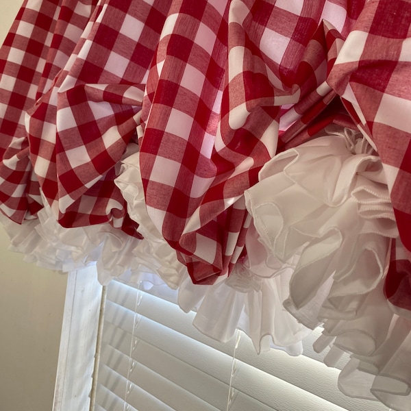 Ruffle Valance - Etsy