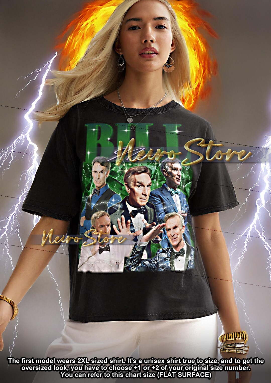 BILL NYE Bootleg Shirt Bill Nye Vintage Shirt, Bill Nye Fan, Bill Nye ...