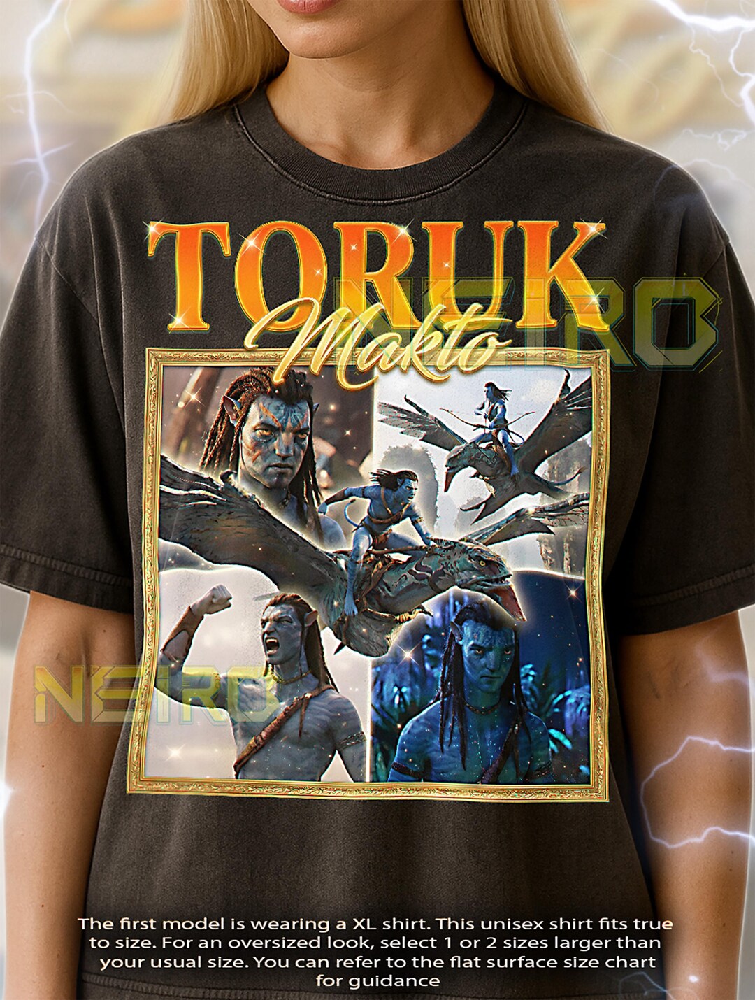 Toruk Makto Shirt, JAKE SULLY 90s Graphic Tee, Na'vi Jake Sully Bootleg ...