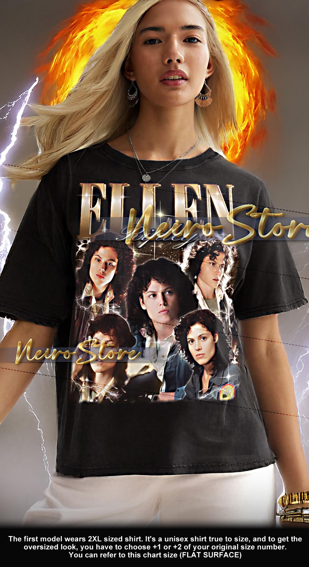 ELLEN RIPLEY Shirt - Ellen Ripley Retro Tees, Ellen Ripley Bootleg ...