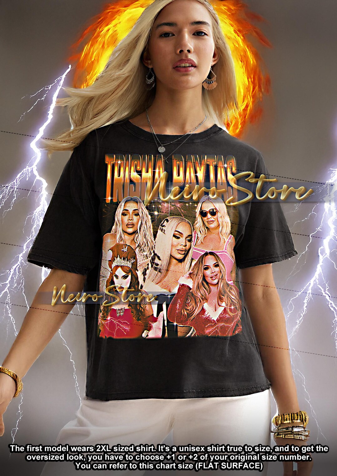 TRISHA PAYTAS Homage Shirt, Trisha Paytas Retro Shirt, Trisha Paytas ...