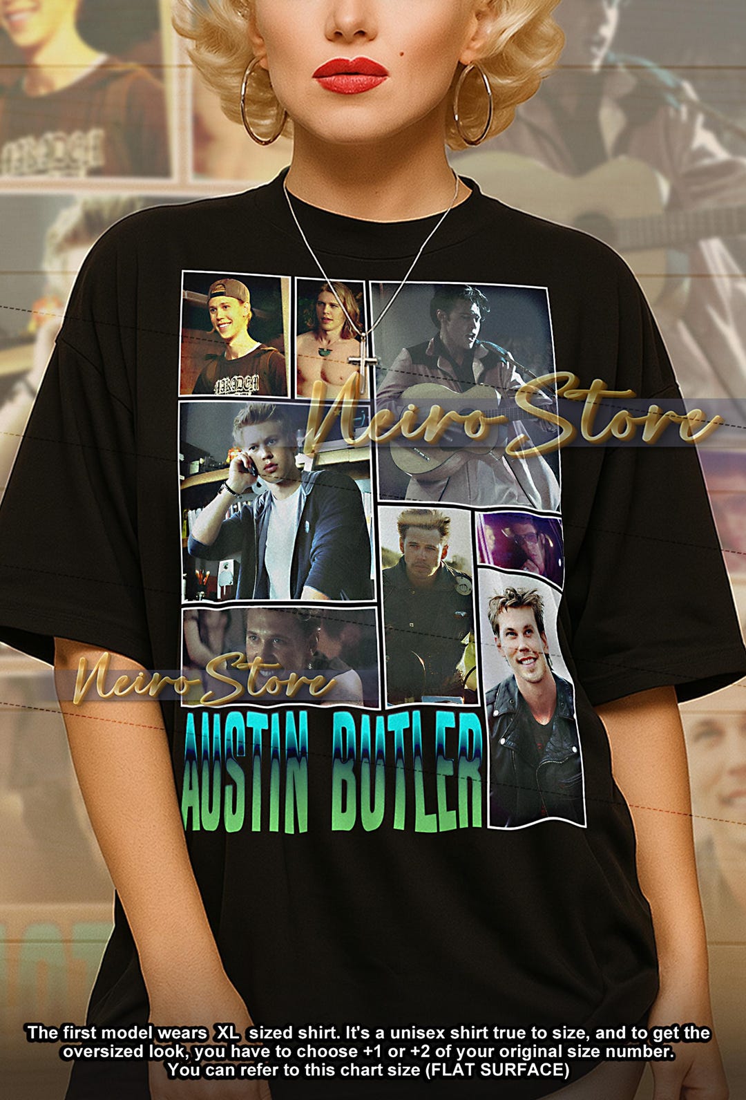 AUSTIN BUTLER Bootleg Shirt, Austin Butler Retro Tees, Cool Rebel T ...