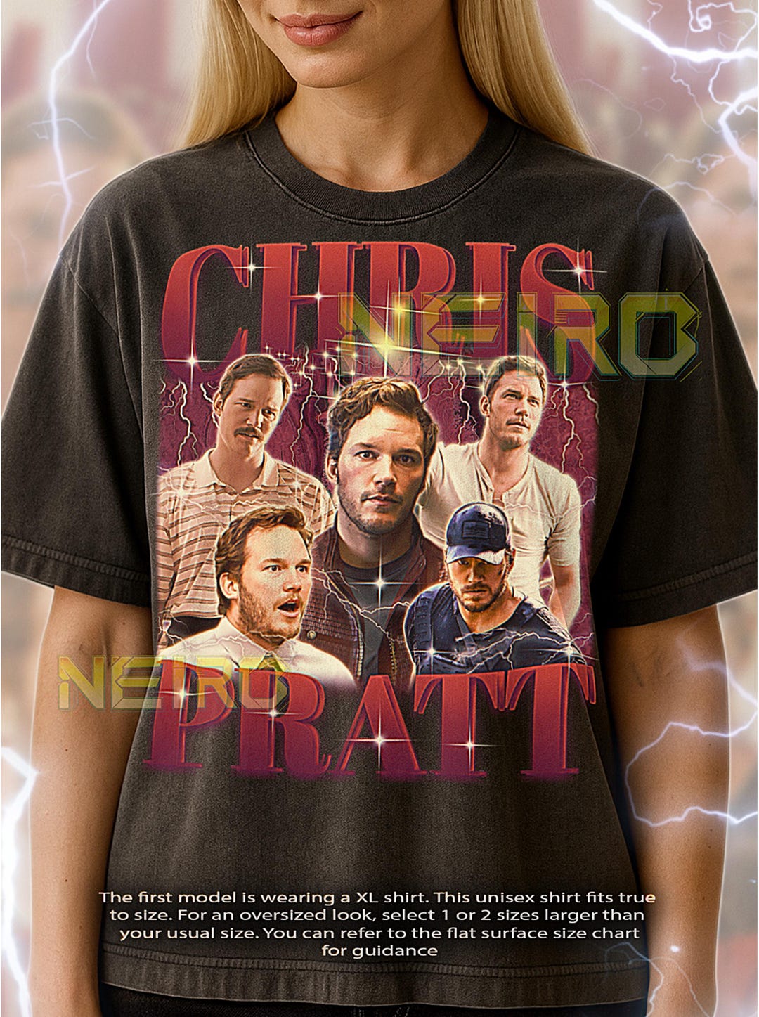 Chris Pratt Bootleg Shirt, Vintage Actor Star Superhero Performer Tee ...