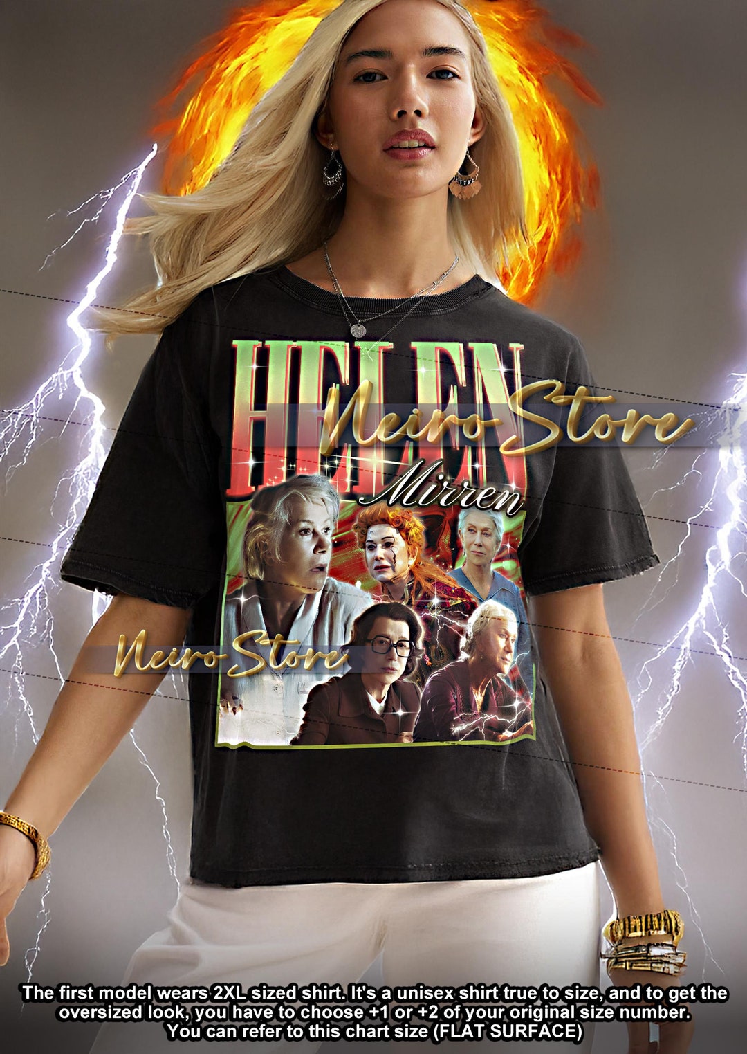 HELEN MIRREN Shirt, Helen Mirren Vintage Shirt, Helen Mirren Retro 90s ...