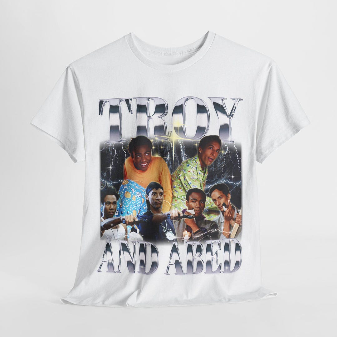 TROY AND ABED Shirt, Troy and Abed Vintage Shirt, Troy and Abed Retro ...