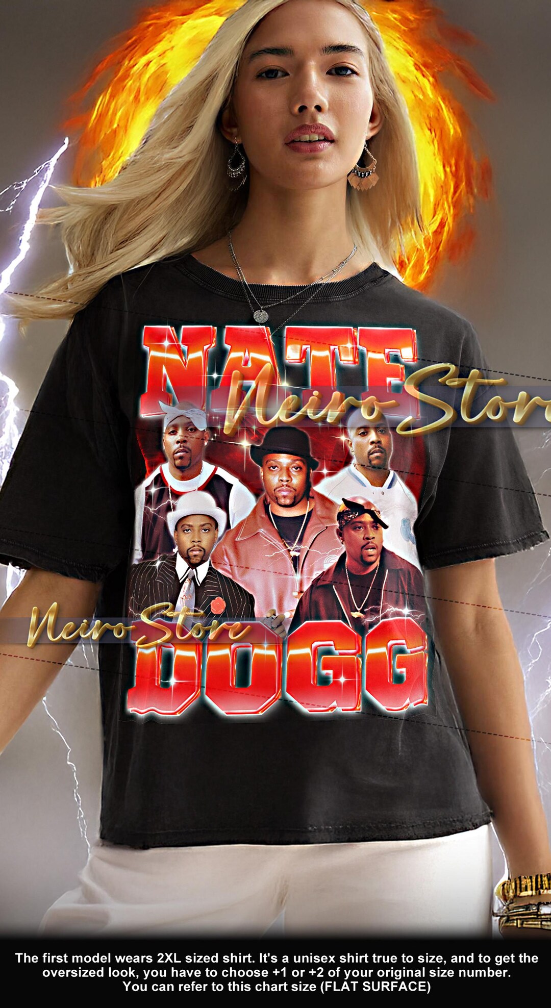 NATE DOGG Shirt - Nate Dogg Bootleg Tshirt, Nate Dogg Vintage 90s, Nate ...