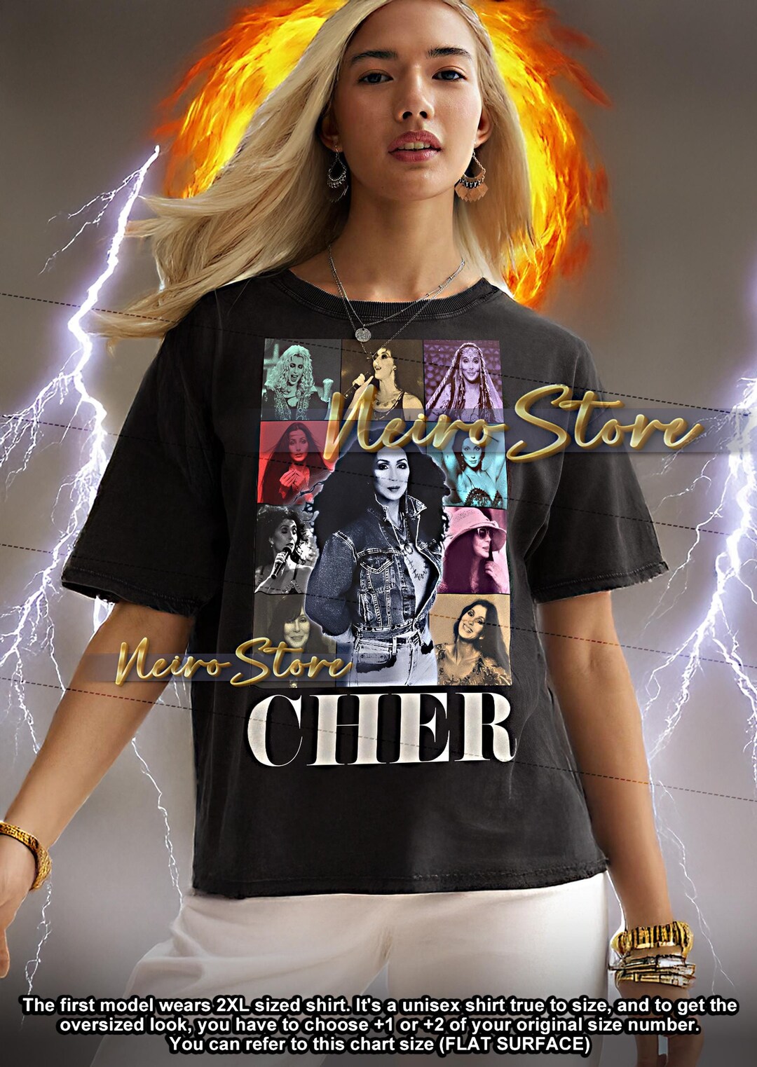 CHER Shirt Cher Vintage Shirt, Cher Retro 90s Tshirt, Cher Bootleg Tee ...