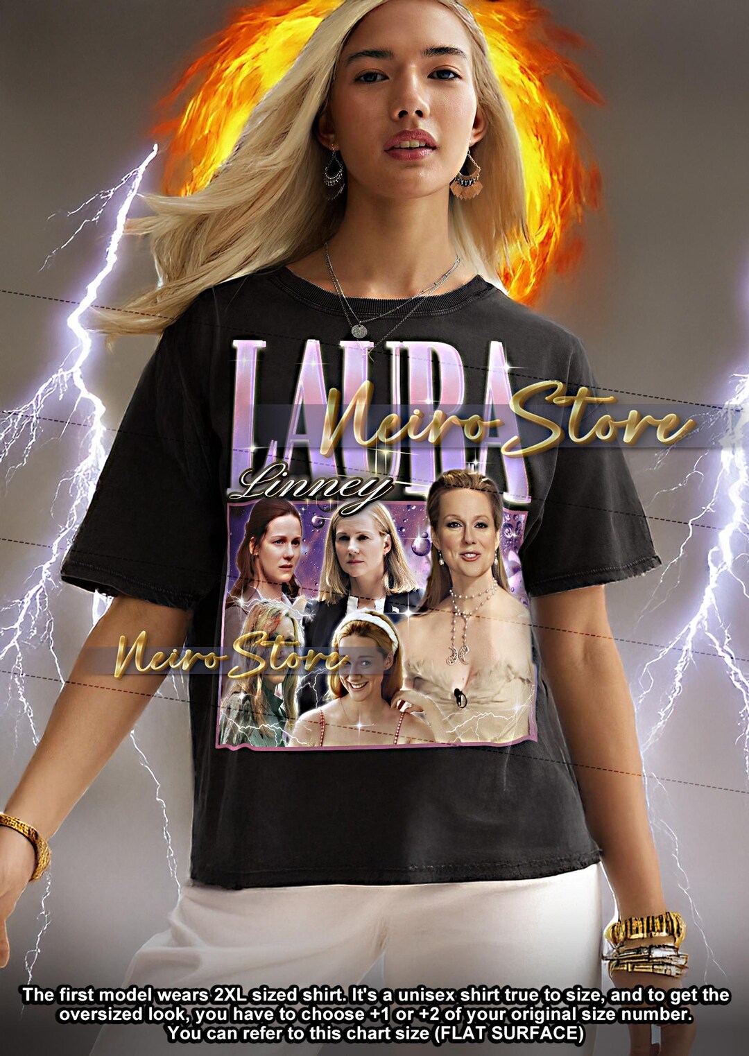 LAURA LINNEY Shirt, Laura Linney Vintage Shirt, Laura Linney Retro 90s ...