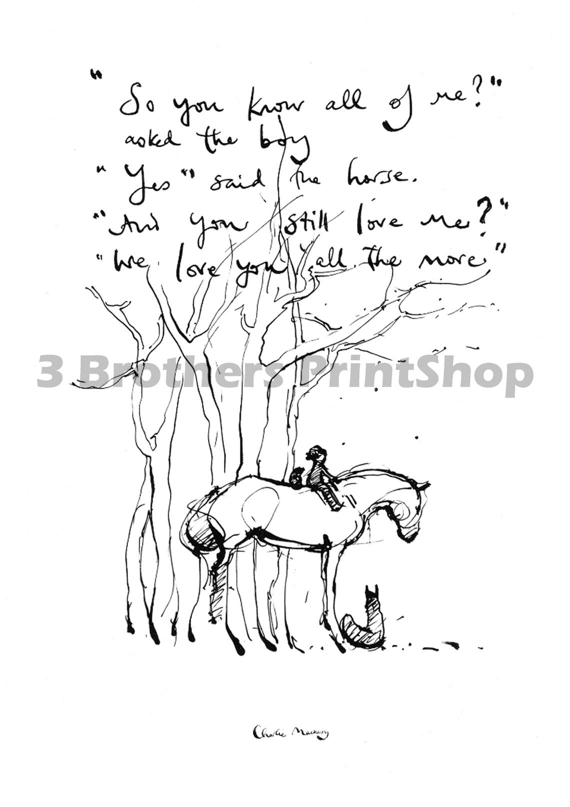 Digital Download Print Charlie Mackesy : the Boy, the Mole, the Fox ...