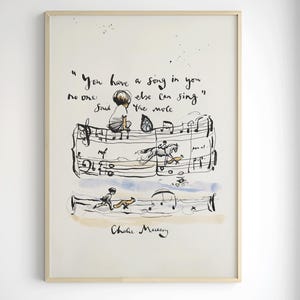 Charlie Mackesy, the Boy the Mole the Fox and the Horse High Quality ...