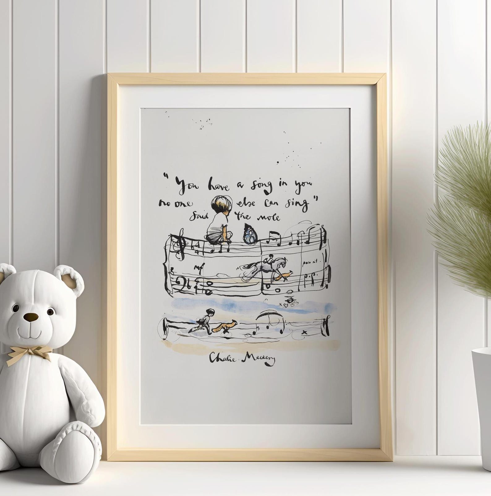 Charlie Mackesy, the Boy the Mole the Fox and the Horse High Quality ...