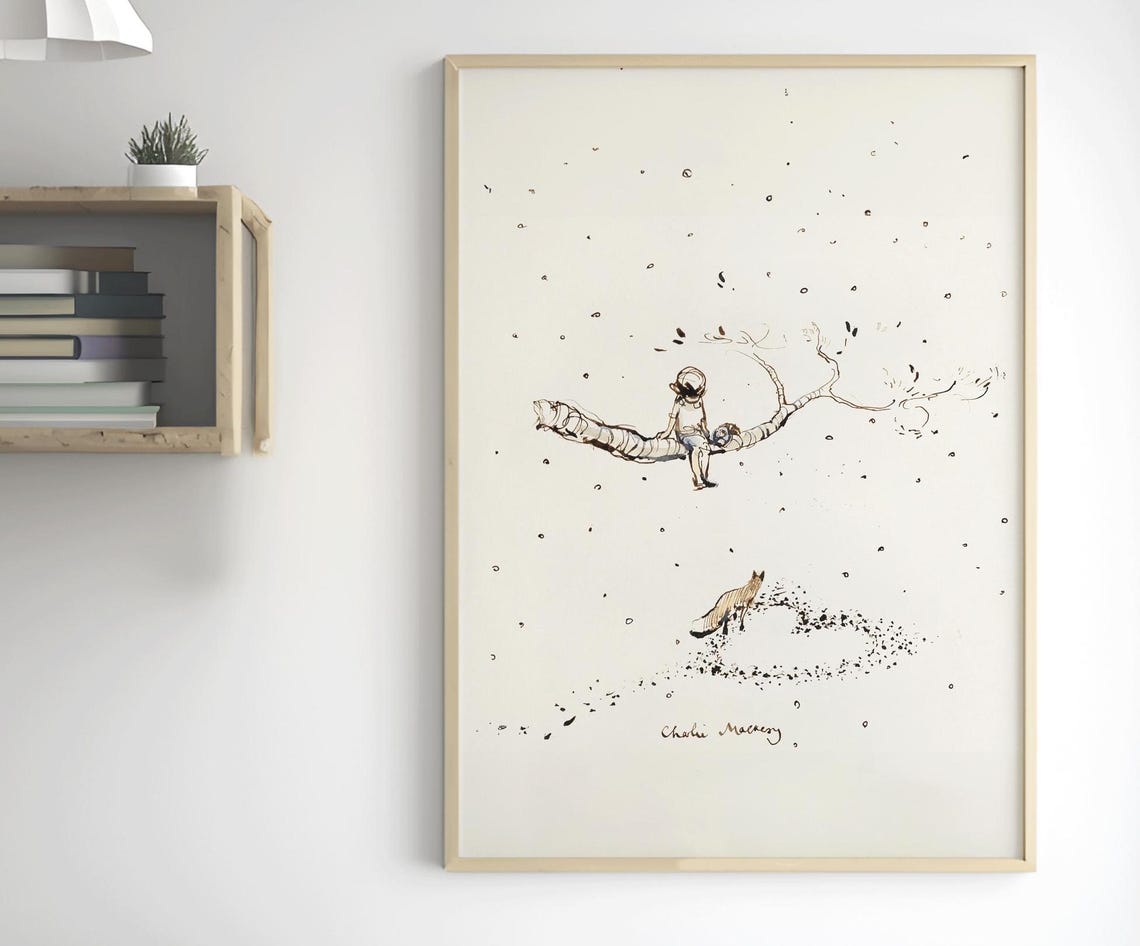 Charlie Mackesy, the Boy the Mole the Fox and the Horse High Quality ...