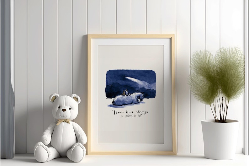 Framed Print Charlie Mackesy : the Boy, the Mole, the Fox & the Horse ...