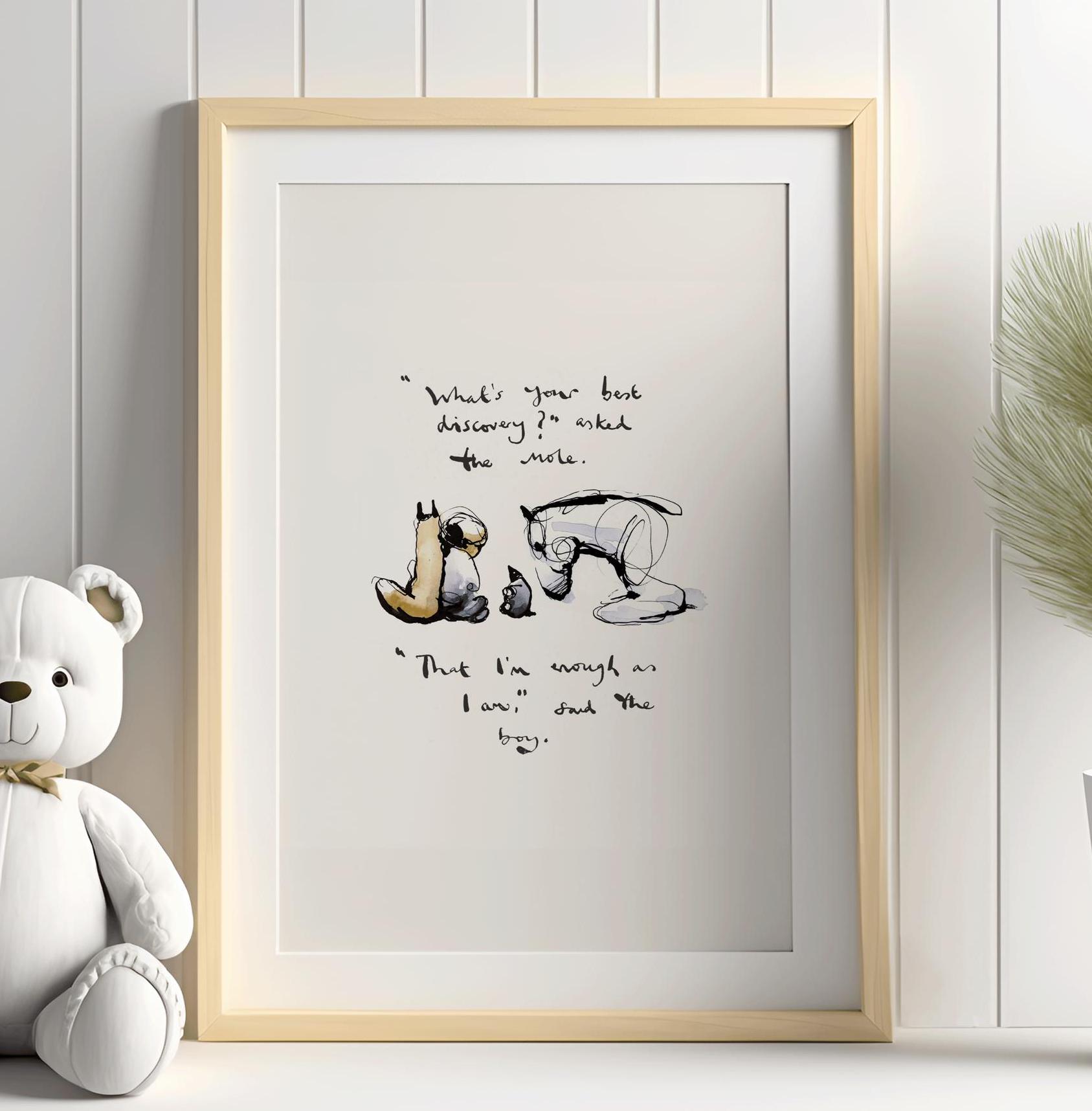 Charlie Mackesy Print, the Boy the Mole the Fox and the Horse High ...