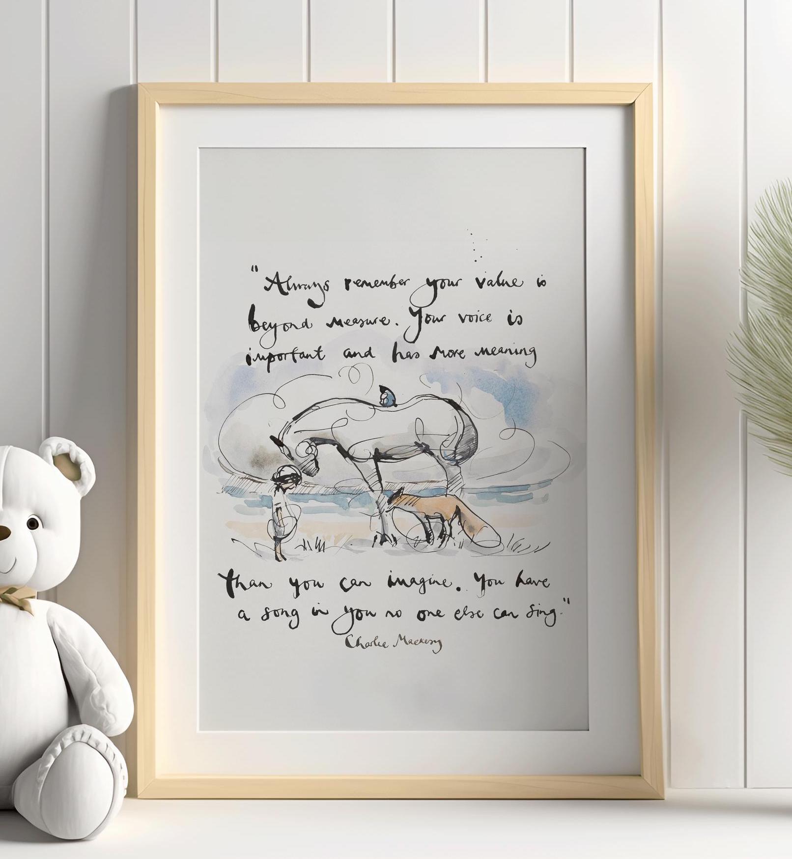 Charlie Mackesy Print, the Boy the Mole the Fox and the Horse High ...