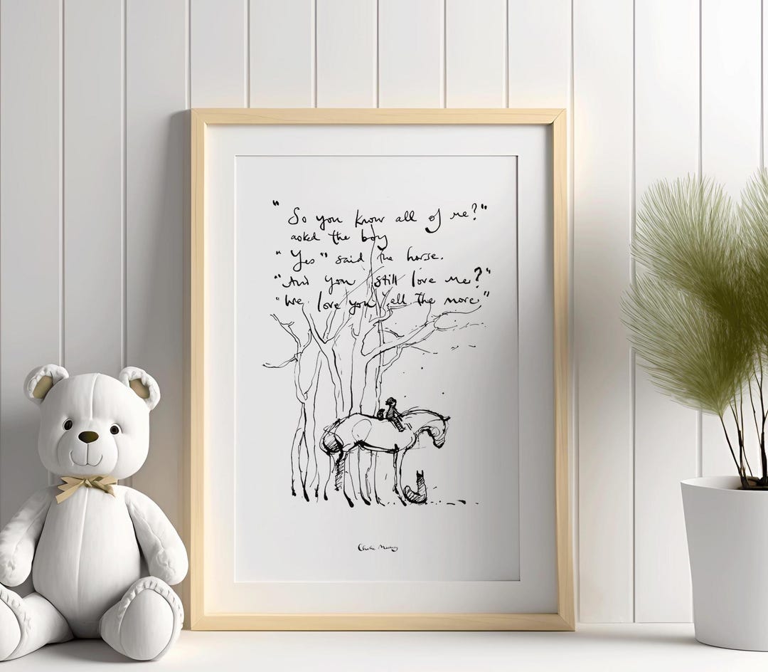 Charlie Mackesy, the Boy the Mole the Fox and the Horse High Quality ...