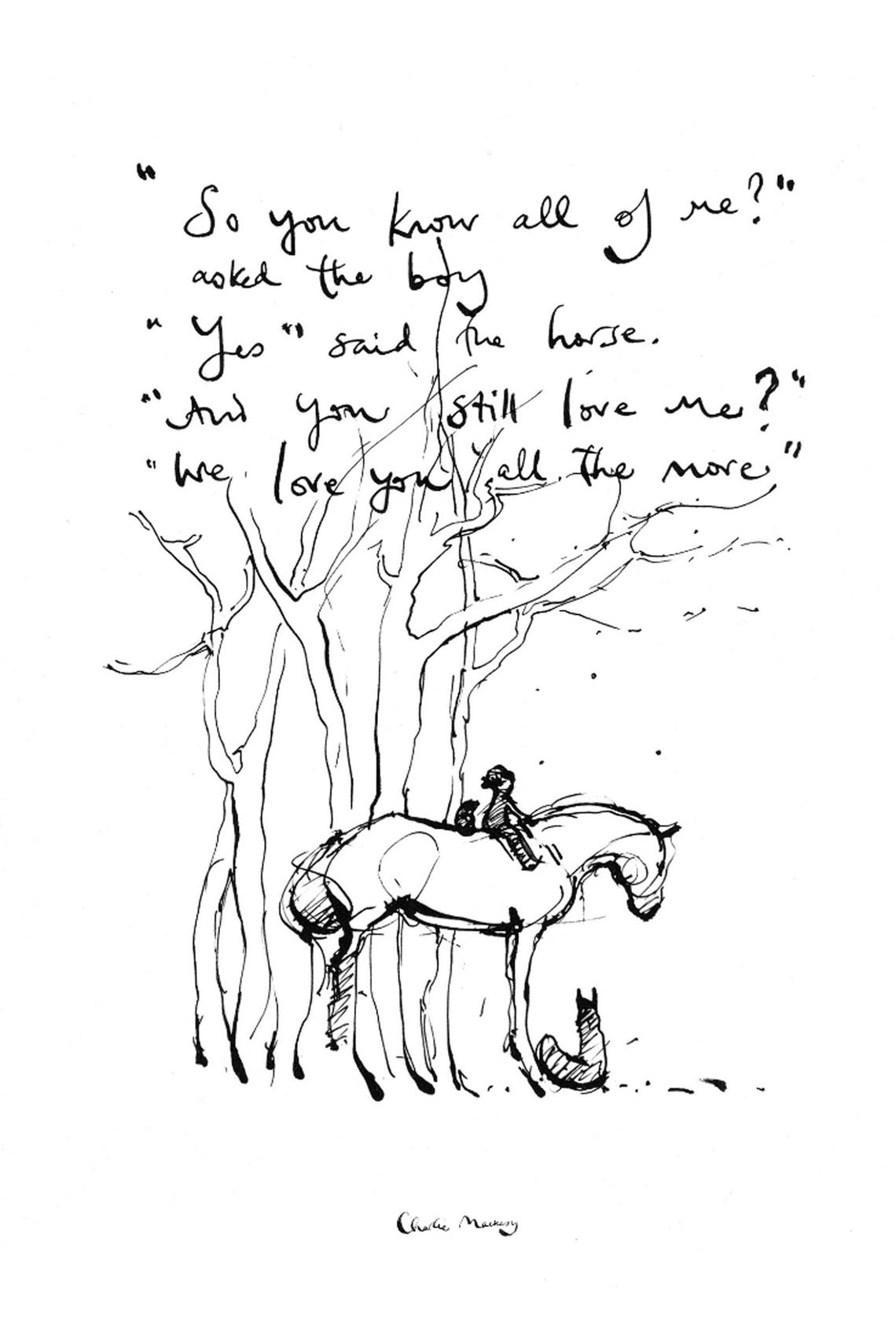 Charlie Mackesy, the Boy the Mole the Fox and the Horse High Quality ...