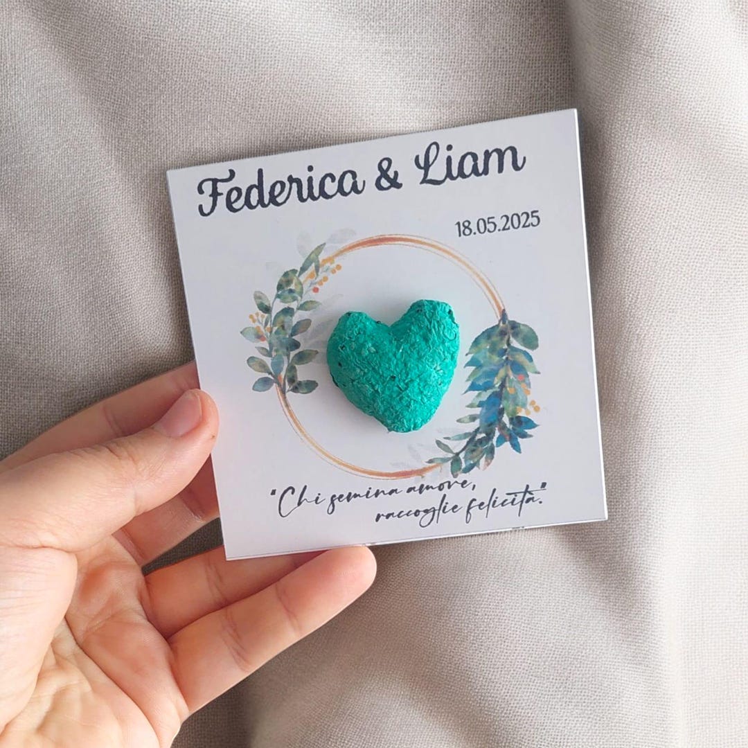 Personel Seed Paper | Seed Paper Favors | Seed Paper Gift | Flowers ...