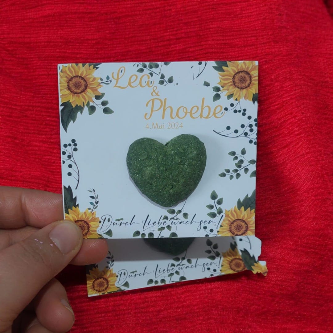 Personel Seed Paper Seed Paper Favors Seed Paper Gift Flowers Gift - Etsy