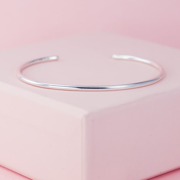 Silver Cuff Bracelet - Etsy