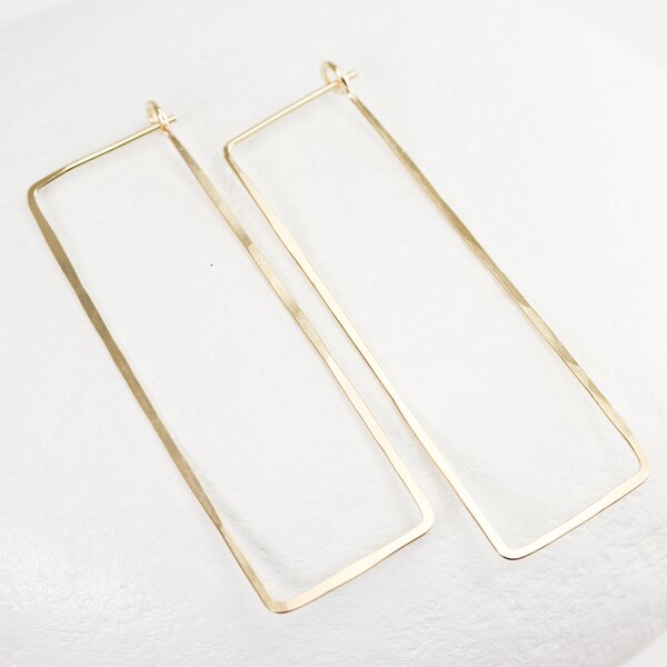 Rectangle Gold - Etsy