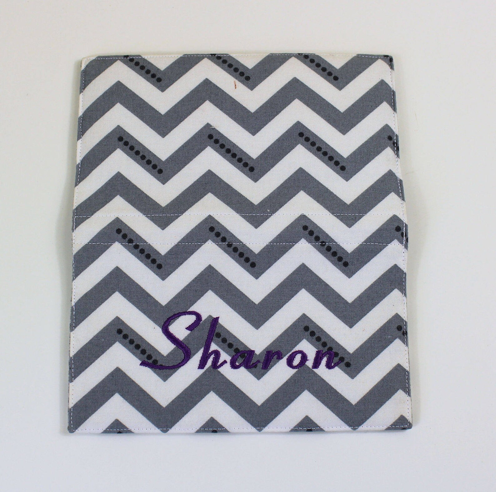 Sharon Chevron Checkbook Cover for Duplicate Checks With Pen - Etsy