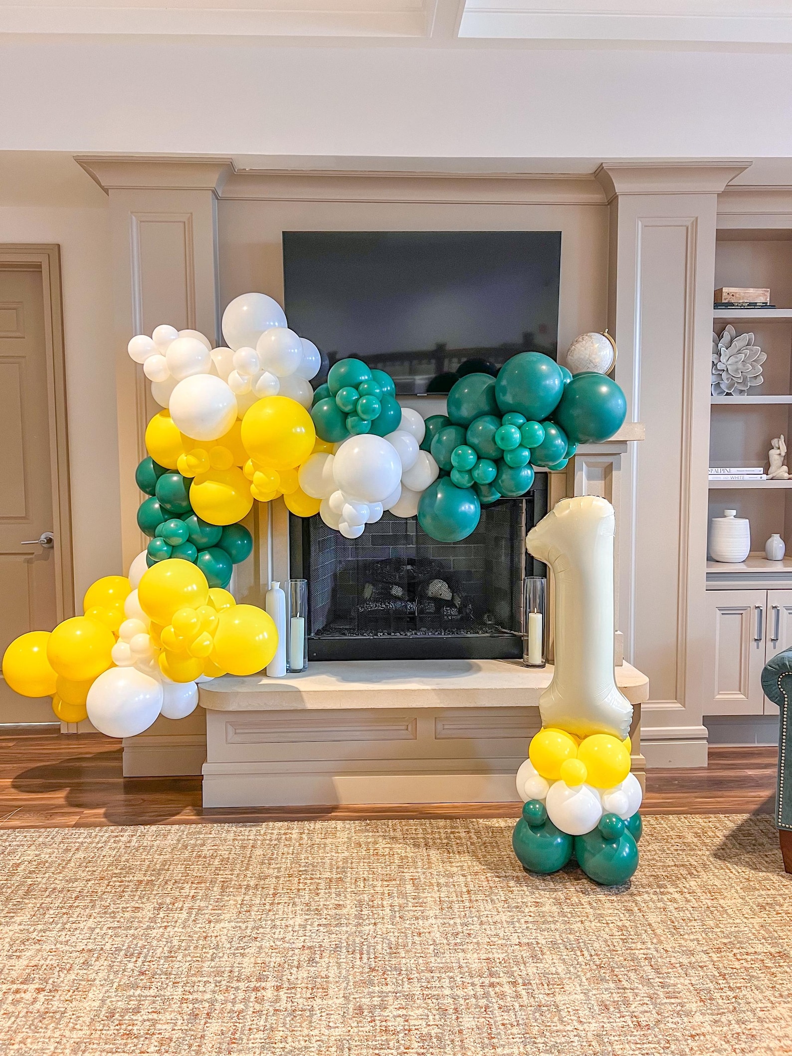 Masters Balloon Garland Kit, Golf Themed First Birthday Party ...