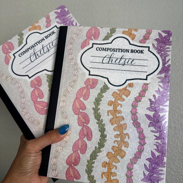 Lei Notebooks - Etsy
