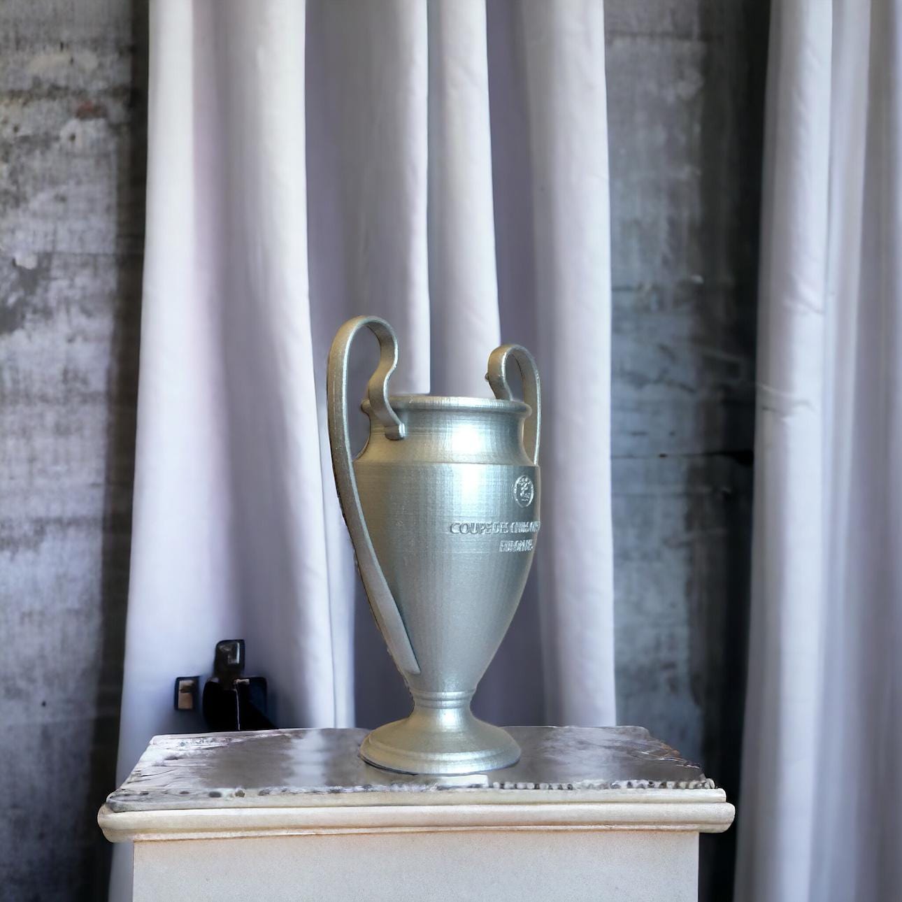 Champions League Trophy Replica | Custom Silver Football Cup ...