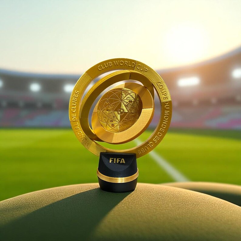 Personalized Club World Cup Trophy Replica – Custom Name Under FIFA ...