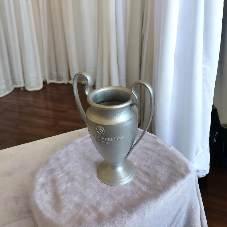 Champions League Trophy Replica | Custom Silver Football Cup ...