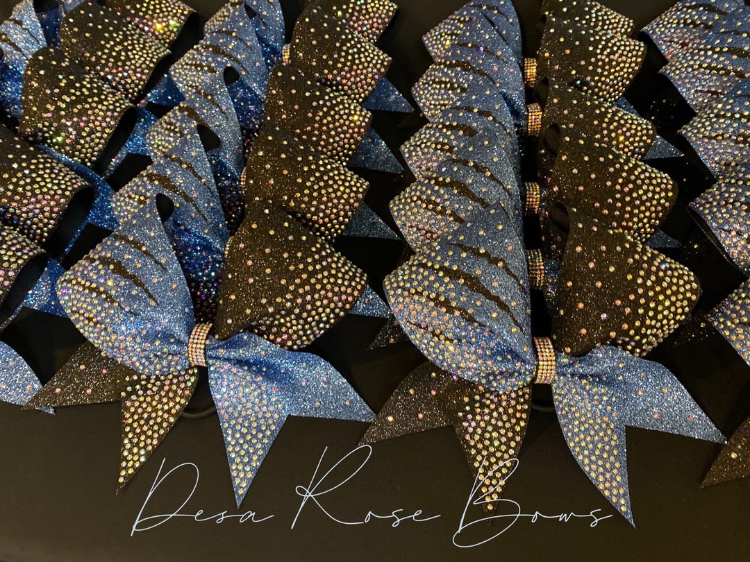 Rhinestone Claws Out Cheer Bow- You Choose Colors- Dance- Gymnastics - Etsy