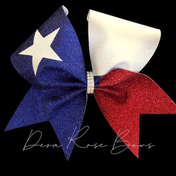 Texas Size Cheer Bow - Etsy
