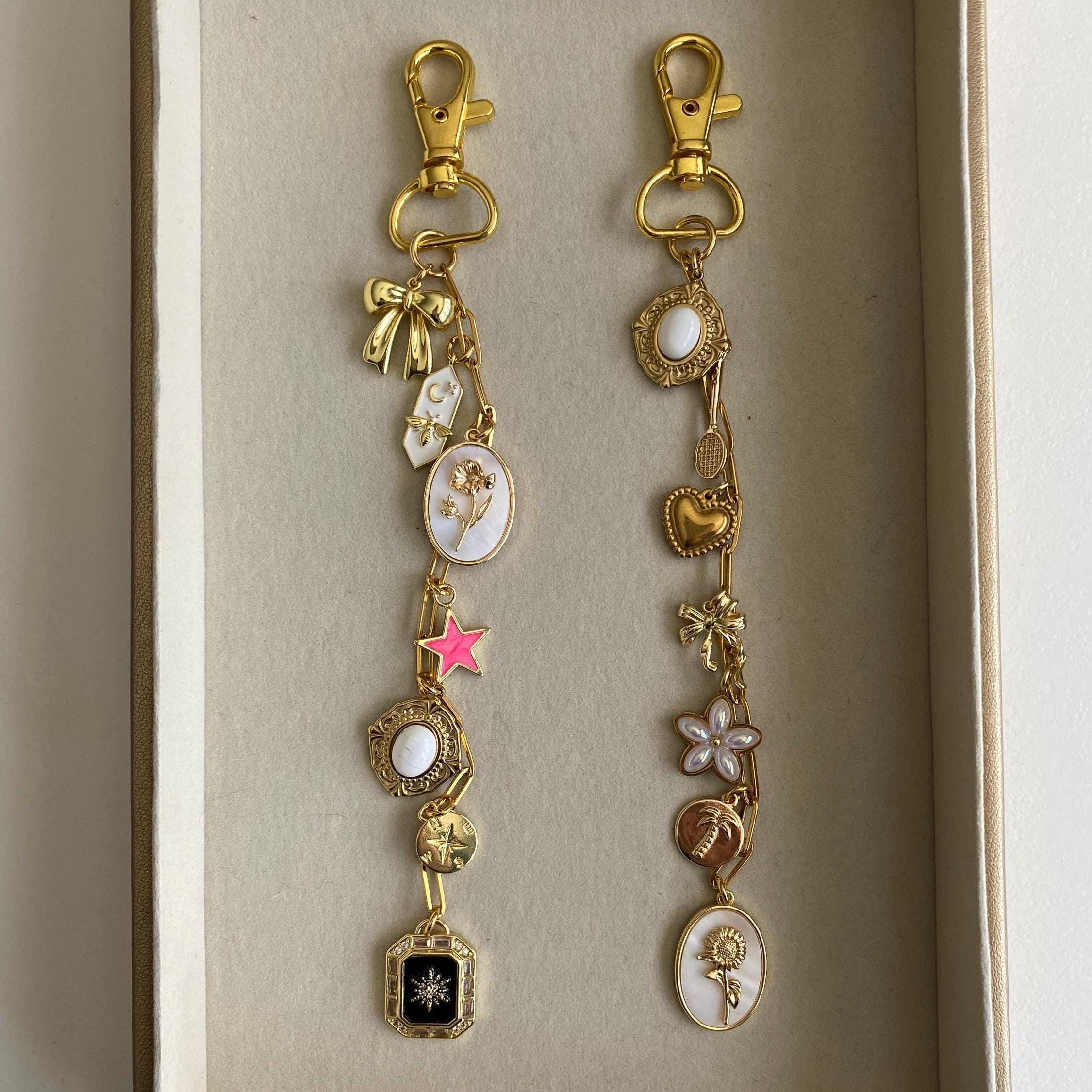 Make Your Own Keychain, Personalized Bag Charm, Custom Keychain, Purse ...