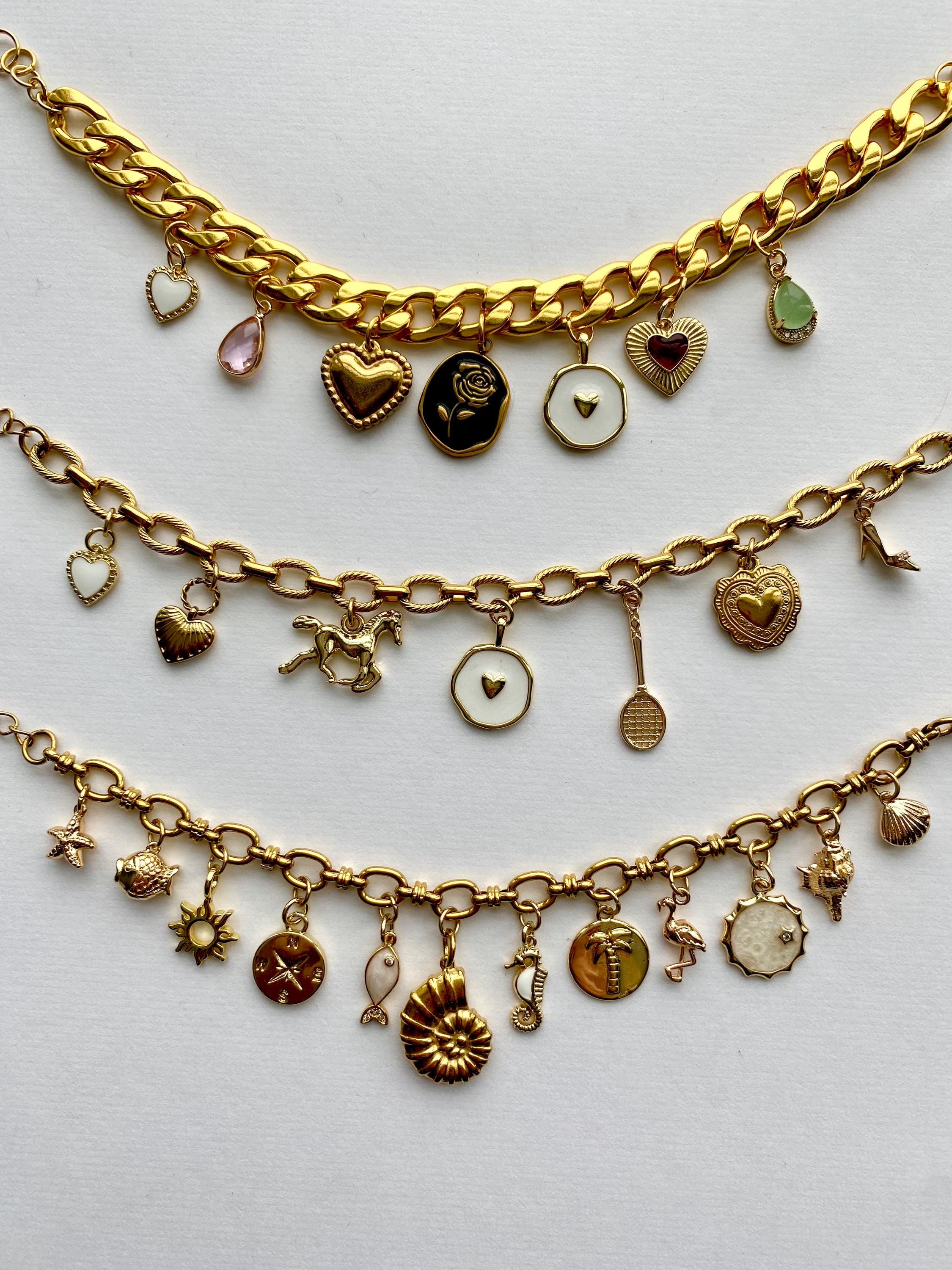 Build Your Own Custom Charm Bracelet, Personalized Charm Bracelet ...