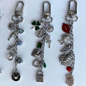 Make Your Own Keychain, Custom Bag Charm, Custom Keychain, Keychain ...