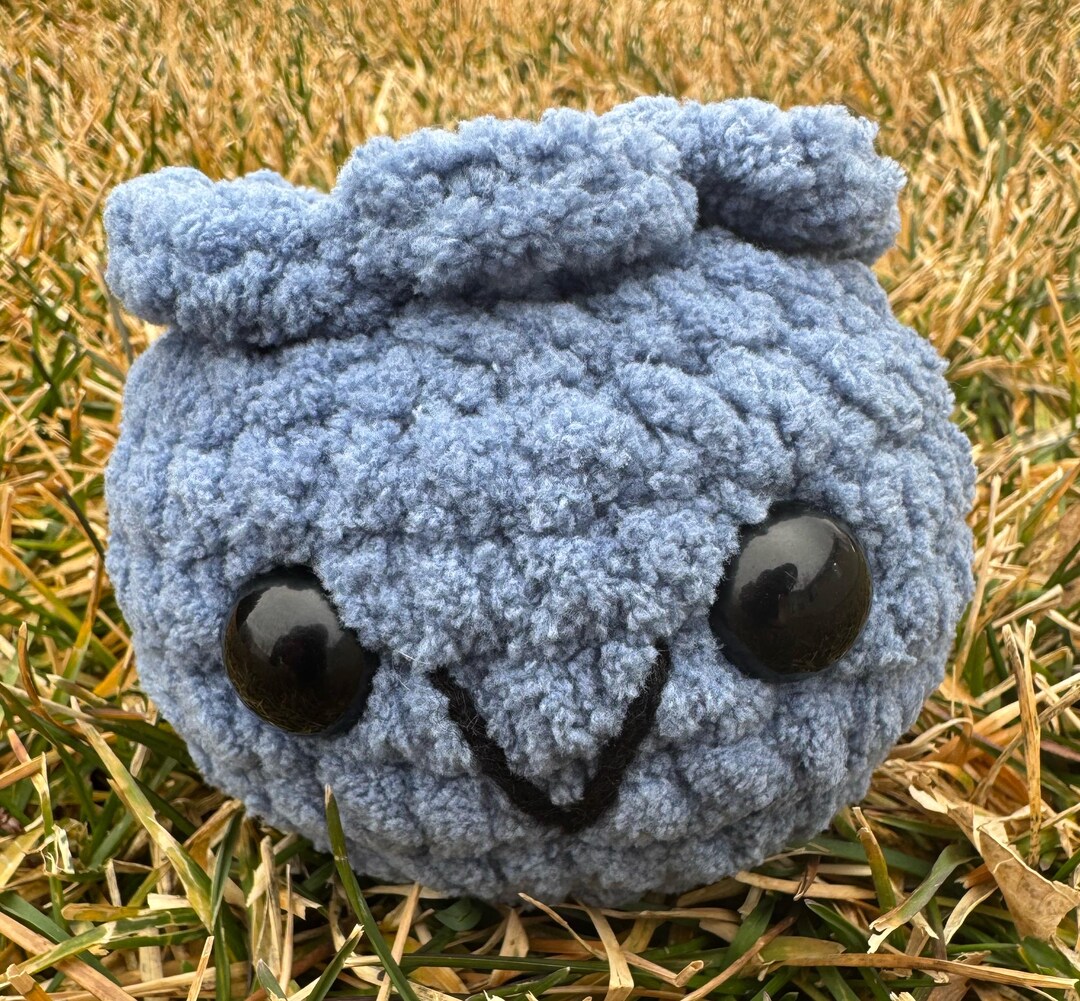 Cute Little Blueberry Friend Amigurumi Fruit Crochet Stuffed Animal ...