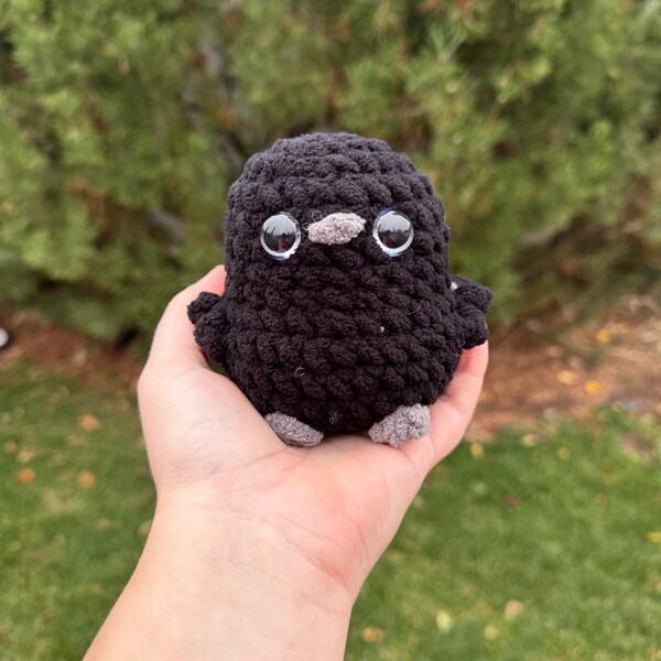 Stuffed Crow - Etsy