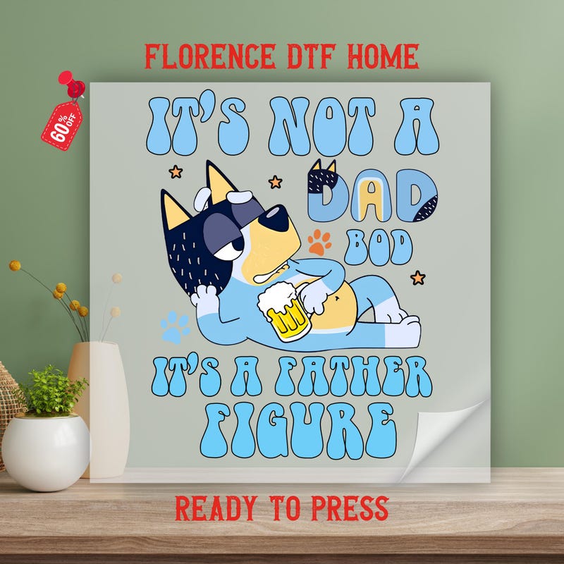 Bluey Heat Transfer - Etsy