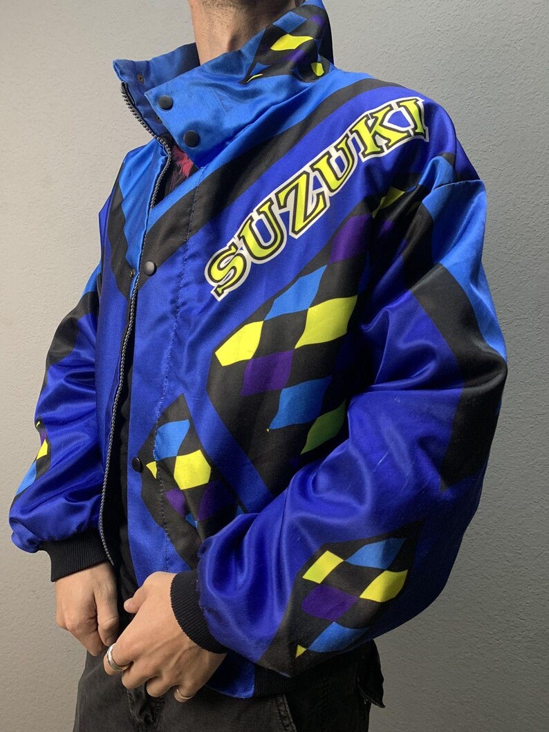 Formula 1 × Racing × Vintage Racing Vintage Jacket Suzuki ,racing ...