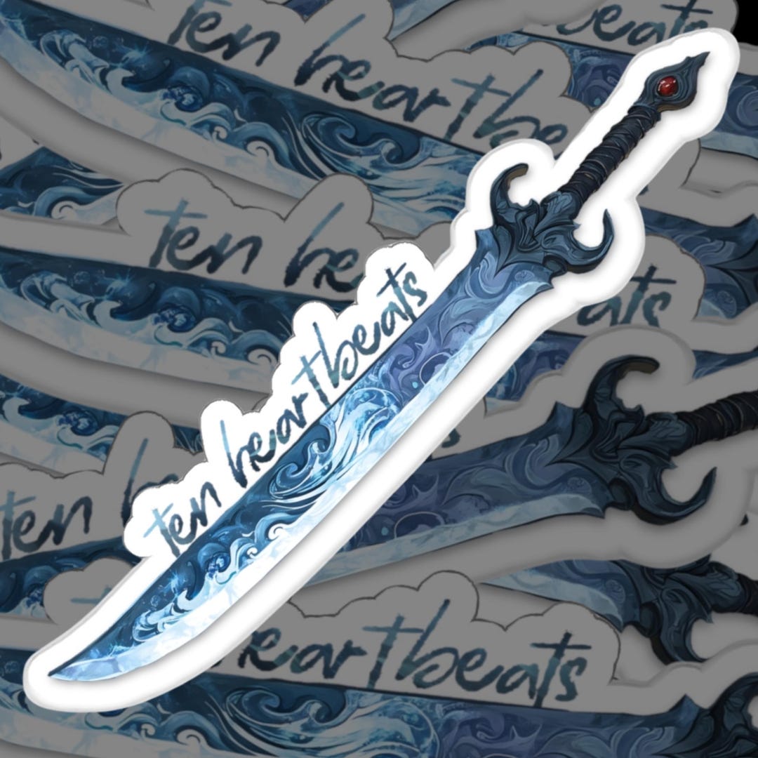 Ten Heartbeats Stormlight Archive Sticker Shardblade Sticker Vinyl ...