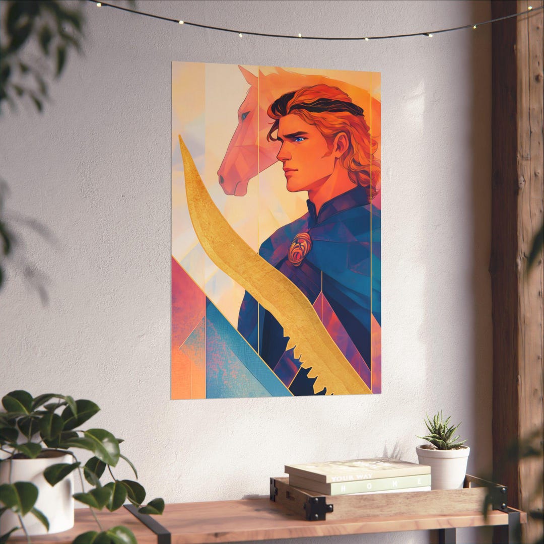 Adolin Wall Art Cosmere Posters Shardblade Print Radiant Art the Way of ...