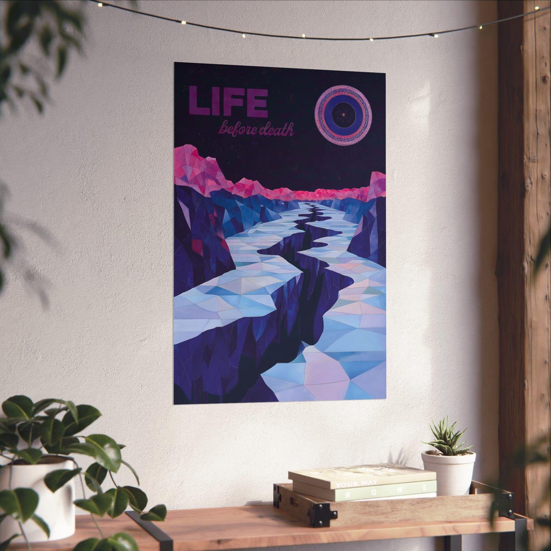 Life Before Death Poster Stormlight Wall Art Life Before Death Home ...