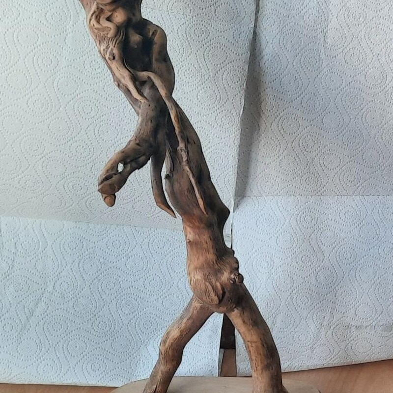 Devil Wooden Statue - Etsy