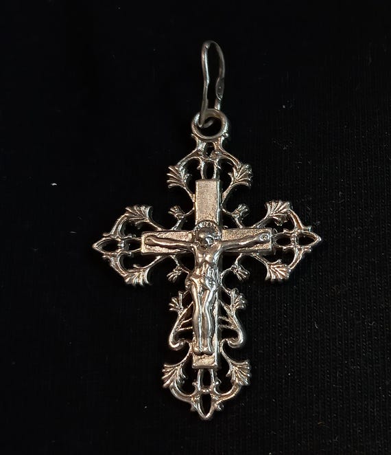 Ag Ukraine Ukrainian Greek Orthodox Cross Pendant Sus… - Gem