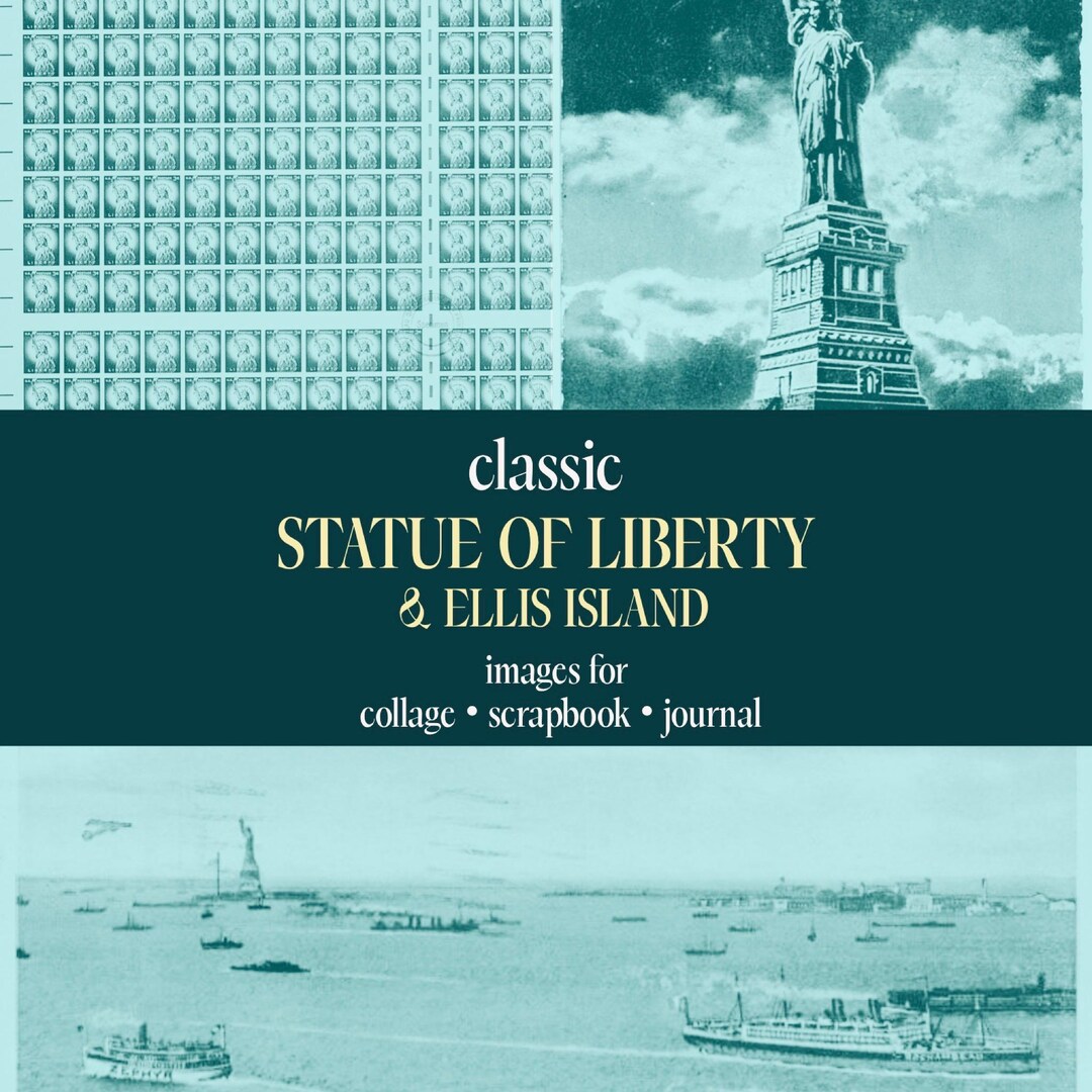 New York Collage Kit Digital Download Printable NYC Vacation Scrapbook ...