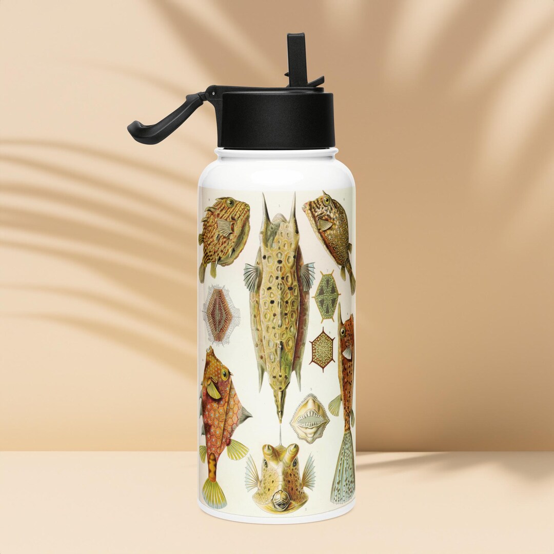 Beach Water Bottle Nature Inspired Art Water Bottle Unique Travel ...